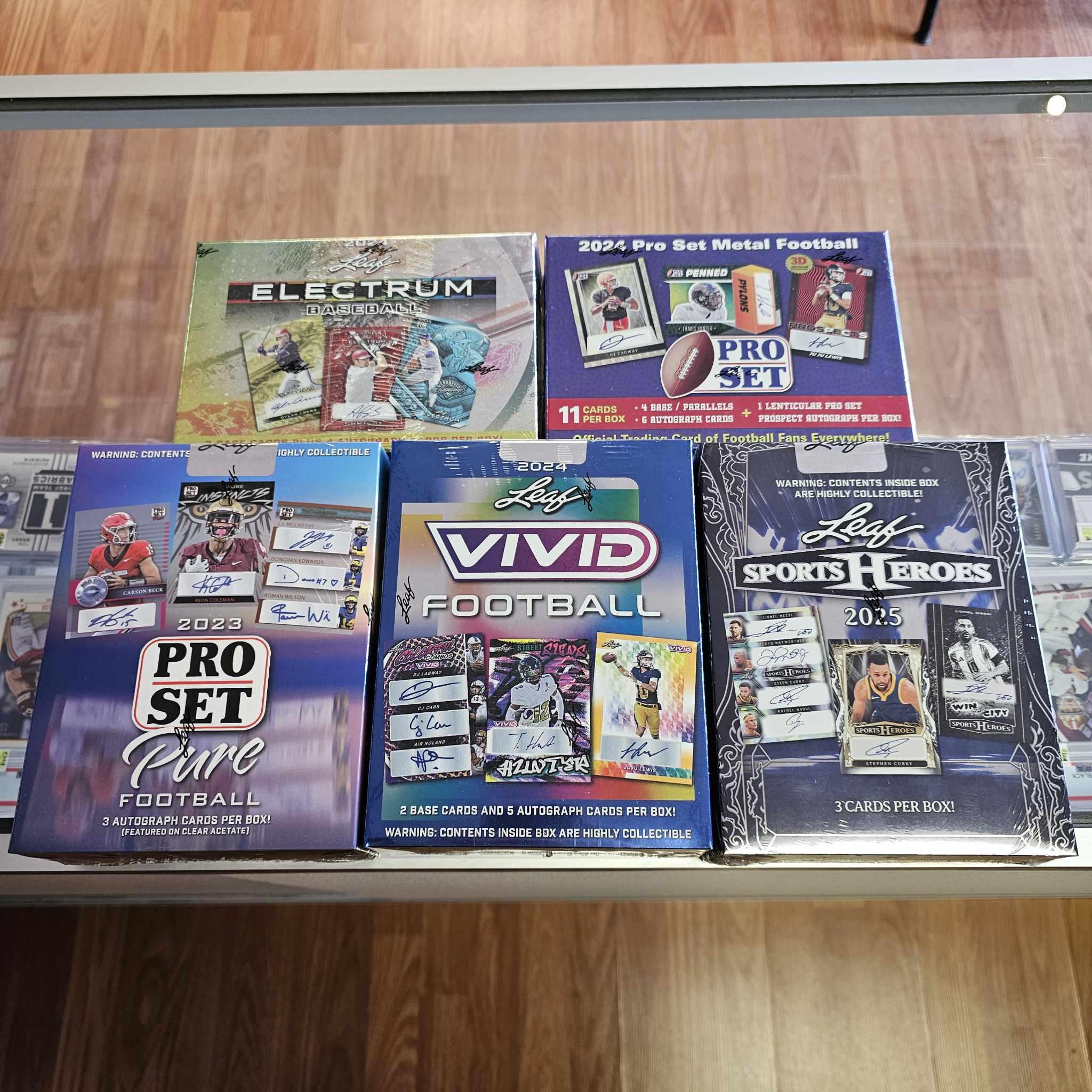 Leaf 5 Box Multi Sport Random Serial Number Box Break #1368 ...